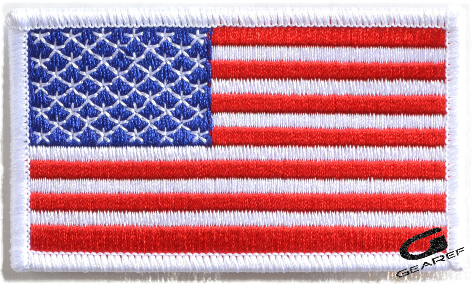 American Flag Embroidered Patch – GeaRef